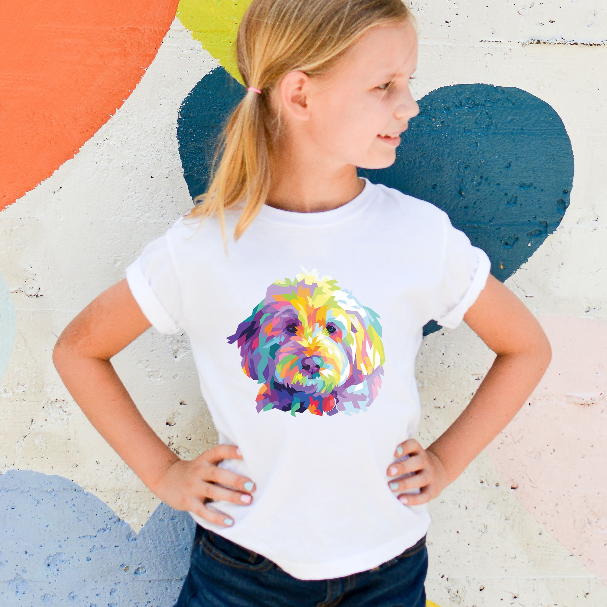 Kids Doodle Shirt – Doodle Dog Town